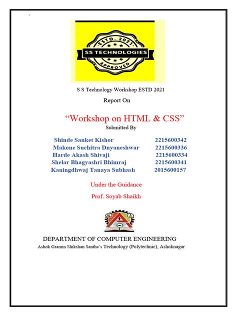 industial training report akash pdf html element cartesian coordinate system
