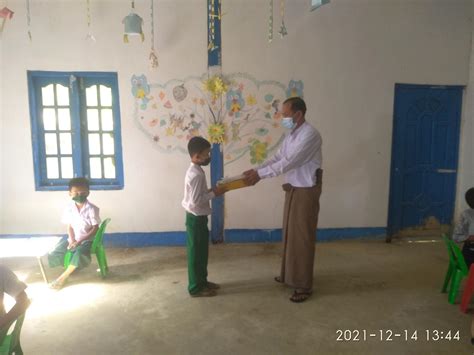 တောင်ပြိုလက်ဝဲမြို့ ပြန်ကြားရေးနှင့်ပြည်သူ့ဆက်ဆံရေး ဦးစီးဌာန ကလေးစာဖတ်ခန်း၌ ၄၇ နှစ်မြောက် ရခိုင