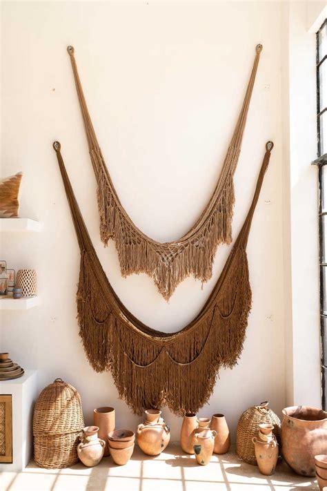 Elaborate Lluvia Boho Hammock Cotton Nakawe Trading