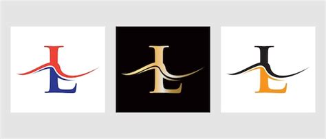 Letter L 로고 벡터 템플릿 L 로고타입 아이콘 럭셔리 단순하고 우아한 L 로고 디자인 프리미엄 벡터