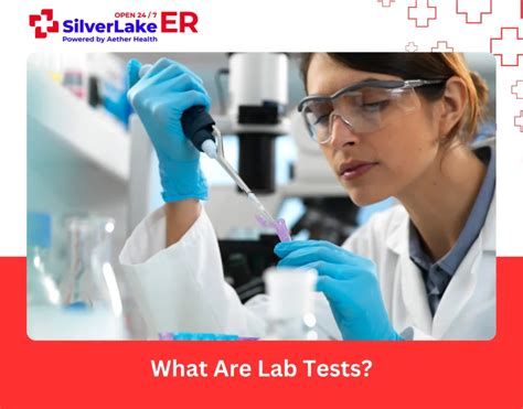 Common Lab Tests At SilverLake ER And Health Insights