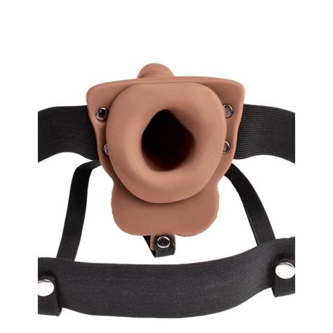 Fetish Fantasy Hollow Rechargeable Strap On Tan Venus Erotic