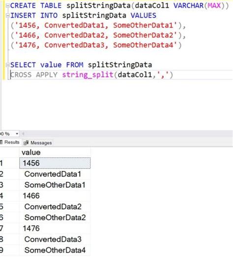 Convert Delimited Data Into Columns In Sql Server Big Data And Sql