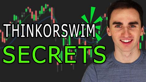 First Time Using Thinkorswim Thinkorswim Tutorial Youtube