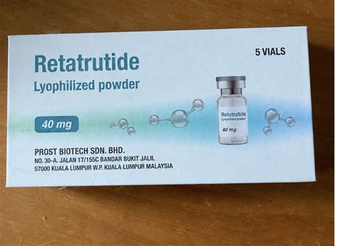 Retatrutide 40mg Stronger Pen Body Balance Vitamins