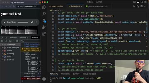 Audio Classification With Tensorflowjs Daily Standup 1 Youtube