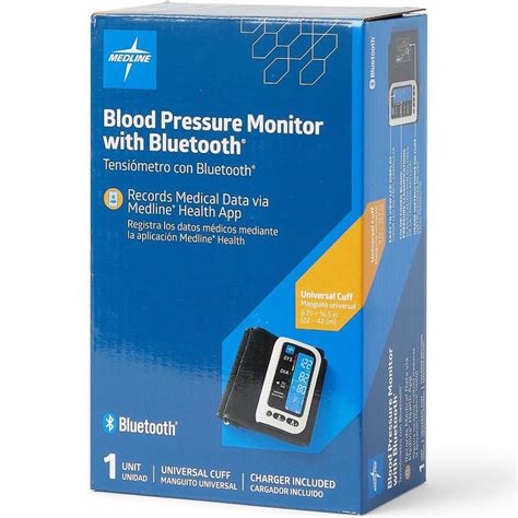 Medline Bluetooth Digital Blood Pressure Monitor Ct