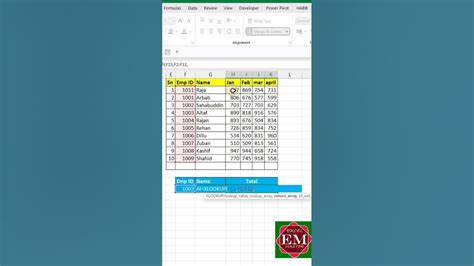 xlookup in excel for sum viral youtubeshorts exceltips exceltutorial