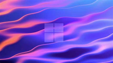 Windows Smooth Waves With Icon Live Wallpaper