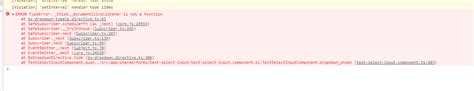 TypeError This DocumentClickListener Is Not A Function At Ngx