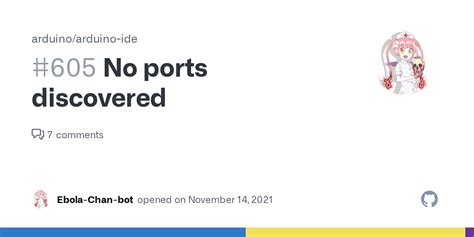 No Ports Discovered Issue Arduino Arduino Ide Github