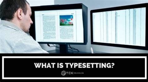 What Is Typesetting Terms And Tips You Need To Know TCK Publishing