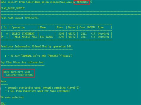 Sql Plan Directives的一些相关知识点 Oracleblog