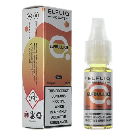 Energy Ice By Elfliq Elf Bar E Liquid Nic Salt