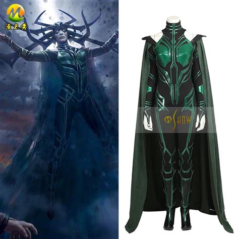 Hela Cosplay Costume Thor Ragnarok Cosplay Movie Thor 3 Outfit Sexy