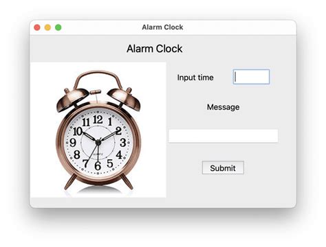 Gui Alarm Clock Using Python With Source Code Codewithcurious