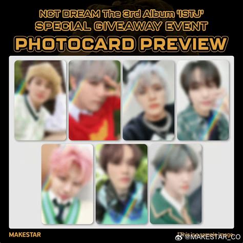 Sharing Nct Dream Makestar Pob Hobbies And Toys Memorabilia