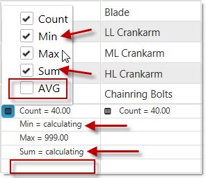 Configuring Column Summaries IgGrid Ignite UI Help