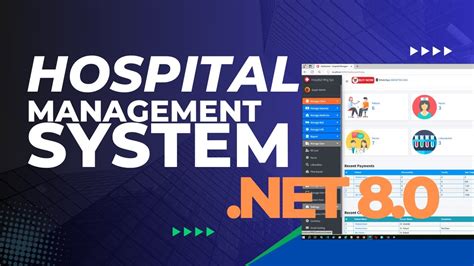 Hospital Management System Aspnet Ef Mssql Mysql Postgresql Full Source Code Youtube