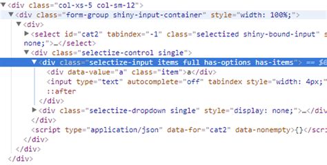 Add Classform Control To Selectinput With Multipletrue And
