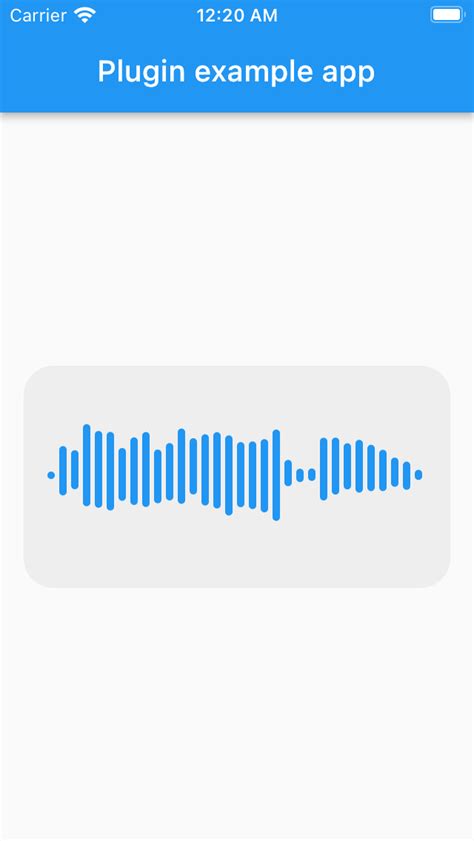 Top Flutter Music Player Audio Player Waveform Visualizer Audio