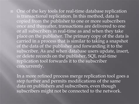 Ppt Sql Real Time Replication Powerpoint Presentation Free Download Id 8861161