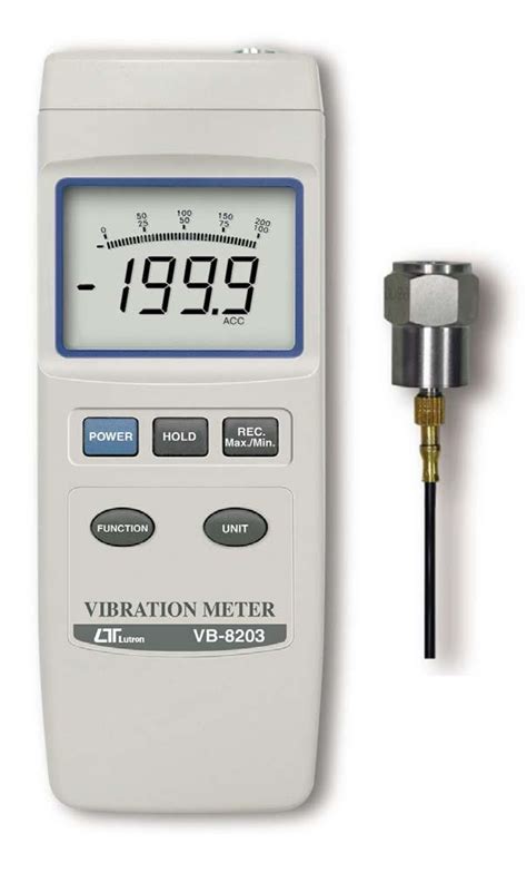 Vb 8203 Acceleration Velocity Displacement Data Logger Rs 232 Usb Waco Instaruments