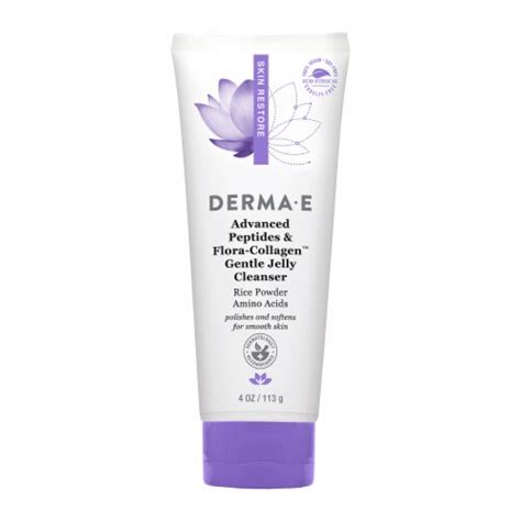 Derma E Advanced Peptides And Flora Collagen™ Gentle Jelly Cleanser 4