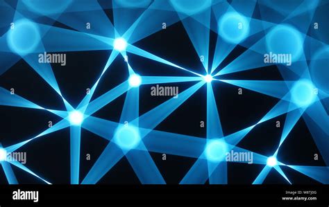 Internet Connection Technology Concept Cloud Computing Neural Communications Of A