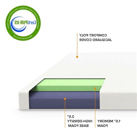 Tri Folding Portable Rv Memory Foam Mattress Topper