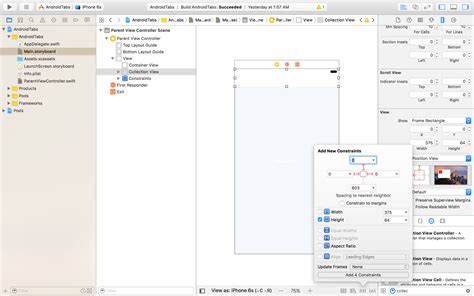 How To Implement Android Like Tab Layouts In Ios Using Swift 3