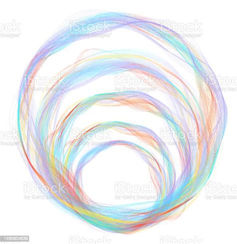 추상 파형 기술 과학 주제 사운드 이미지 인공 지능에 대한 추상적인 디자인을 위한 오프셋 중심이 있는 많은 색상의 방사형 웨이브