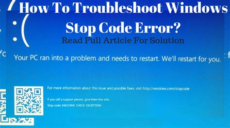 Windows Stop Code Coding Windows Solutions
