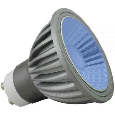Watt Super Bright Dimmable Blue Coloured Gu Led Light Bulb