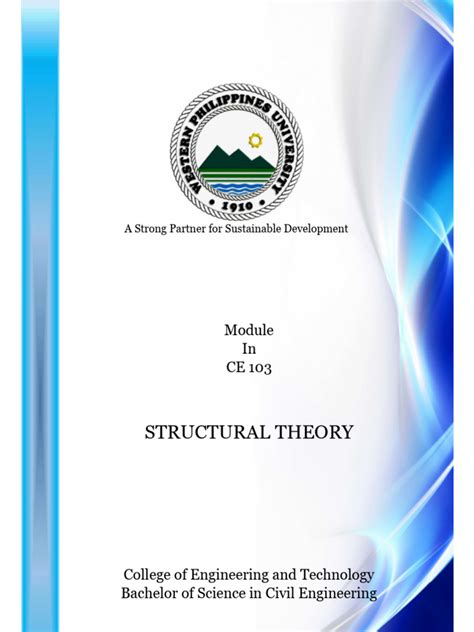 Structural Theory Module 1 Pdf Beam Structure Structural Engineering