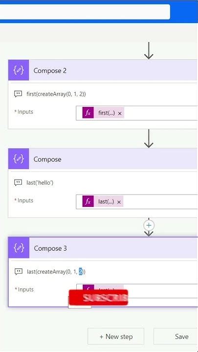 First And Last Function In Power Automate Shorts 93 Youtube
