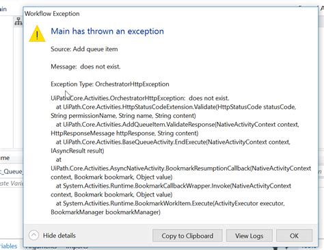Error How To Add Queue Help Uipath Community Forum