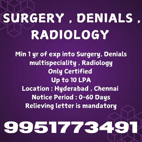 Hiring For Medical Coders Surgery Denials Multispecialty Radiology