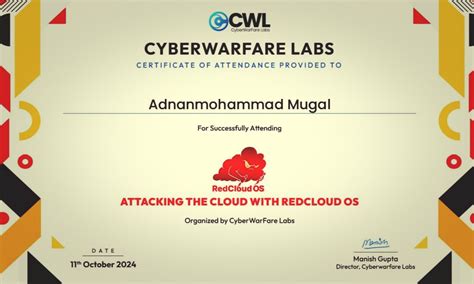 Cybersecurity Redteam Blueteam Ethicalhacking Cyberdefense Growth… Adnanmohammad Mugal