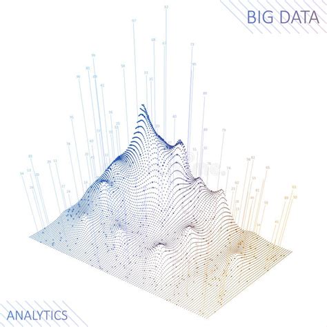 Abstract Infographics Visualization Stock Vector Illustration Of Wave Software 332803171