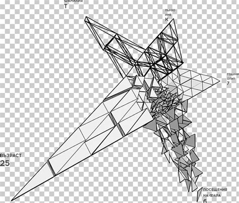 Triangle Point Sketch PNG Clipart Angle Art Artwork Black And White Diagram Free PNG Download