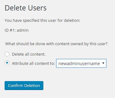 Change WordPress Admin Username In 3 Simple Ways