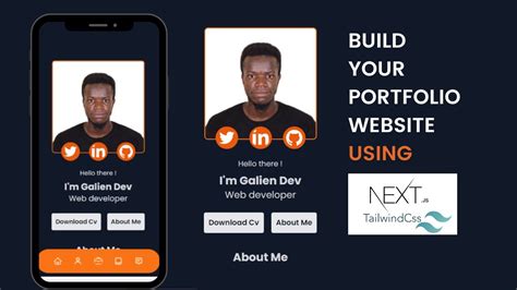 How To Build A Portfolio With Nextjs And Tailwindcss Youtube