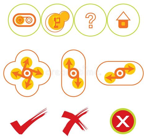 Red Yellow Green Buttons Stock Illustrations 41178 Red Yellow Green Buttons Stock