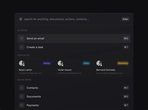 Command Ui Modal By Monty Hayton On Dribbble