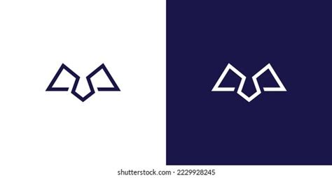 Modern Strong Letter M Initials Logo Stock Vector Royalty Free Shutterstock