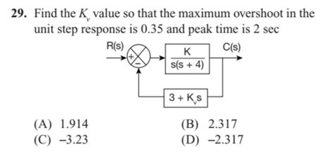 [solved] 29 find the k {v} value so that the maxim