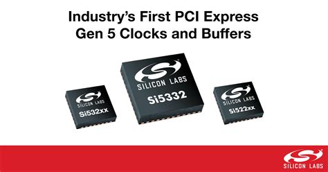 Industrys First Pci Express Gen 5 Clocks And Buffers Lead In