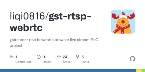 GitHub Liqi Gst Rtsp Webrtc Gstreamer Rtsp To Webrtc Browser Live Stream PoC Project