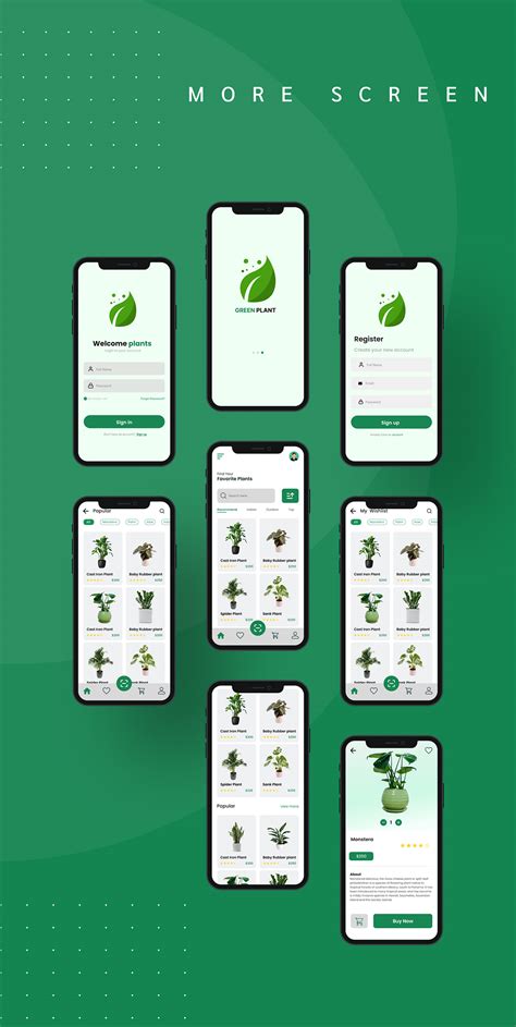 Plant E Commarce App Design On Behance